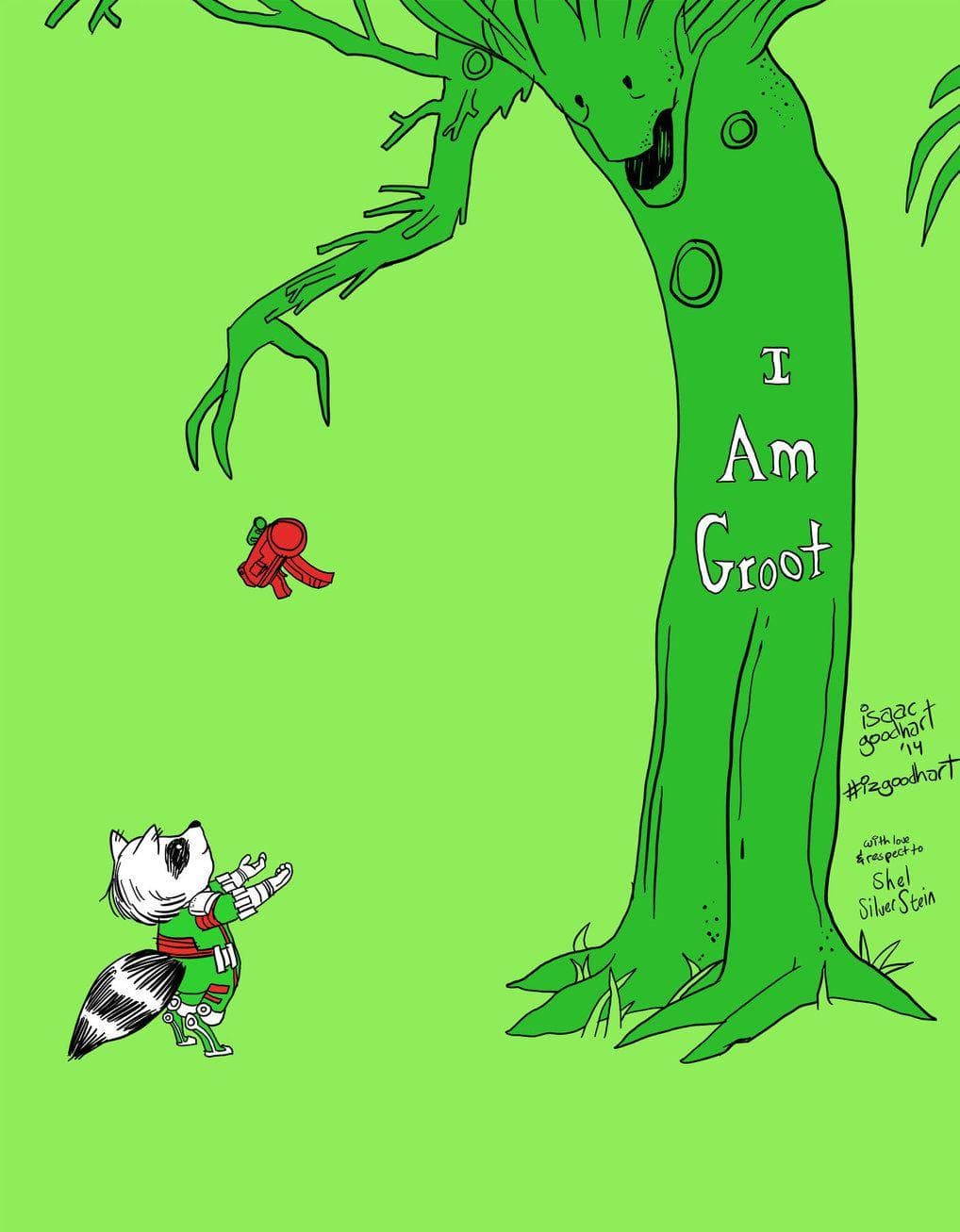 20 Incredible Examples of Rocket and Groot Fan Art
