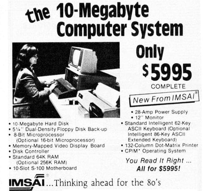 Ads For Now-Obsolete Technology That Was Mega-Expensive At The Time