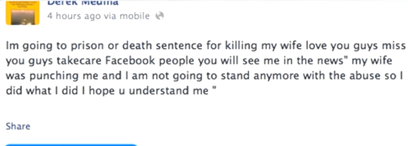 Facebook Murder Confessions: 10 Murderers Who Confessed Online