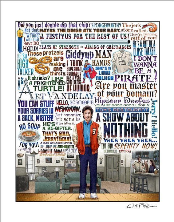 30 Incredible Seinfeld Fan Art Masterpieces