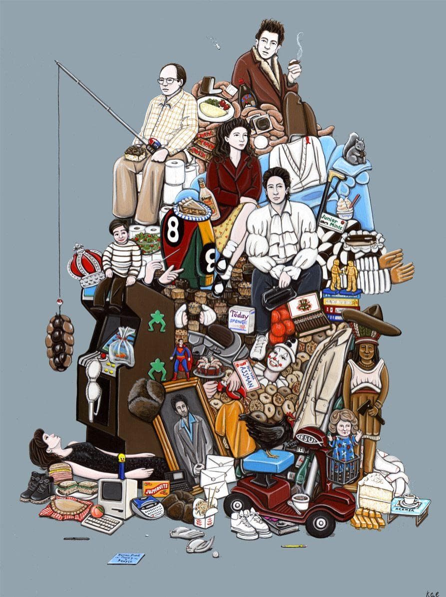 30 Incredible Seinfeld Fan Art Masterpieces