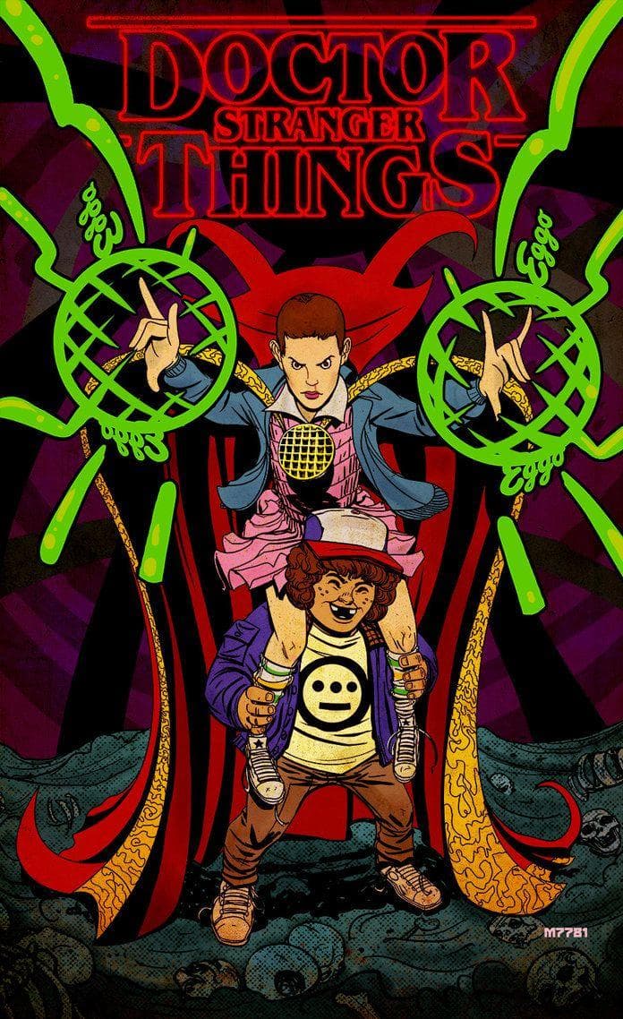 28 Brilliant Stranger Things Mashup Art Masterpieces