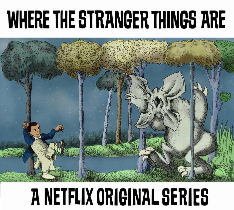 28 Brilliant Stranger Things Mashup Art Masterpieces