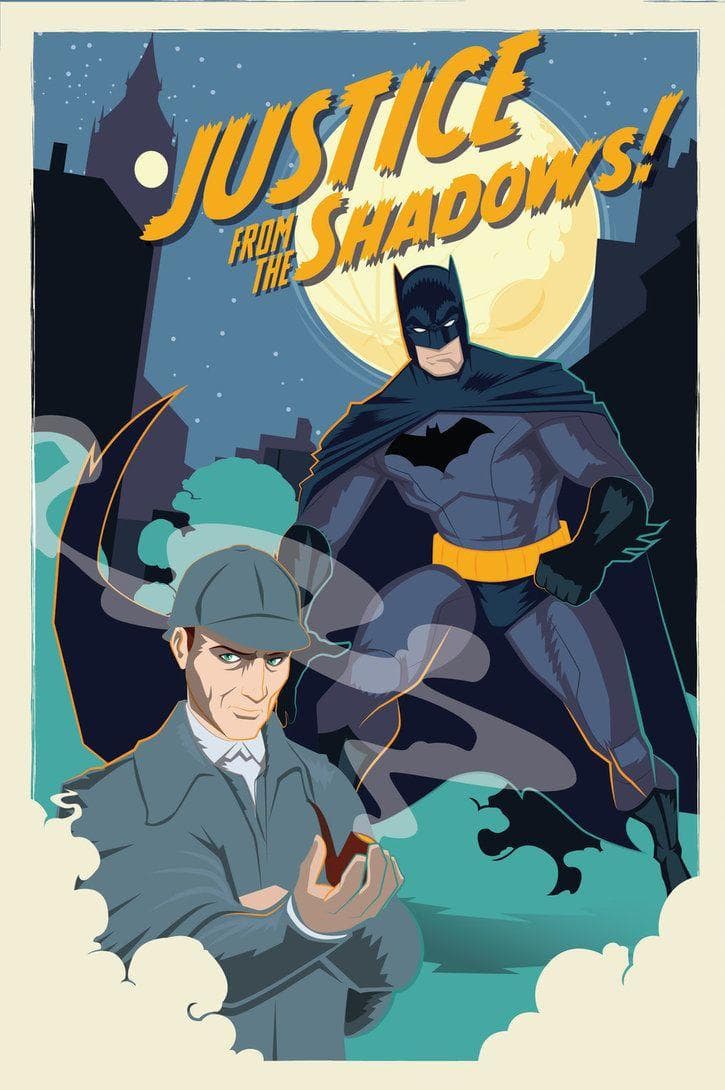 Batman Mash-Up Art That Proves Everyone Has An Alter Ego