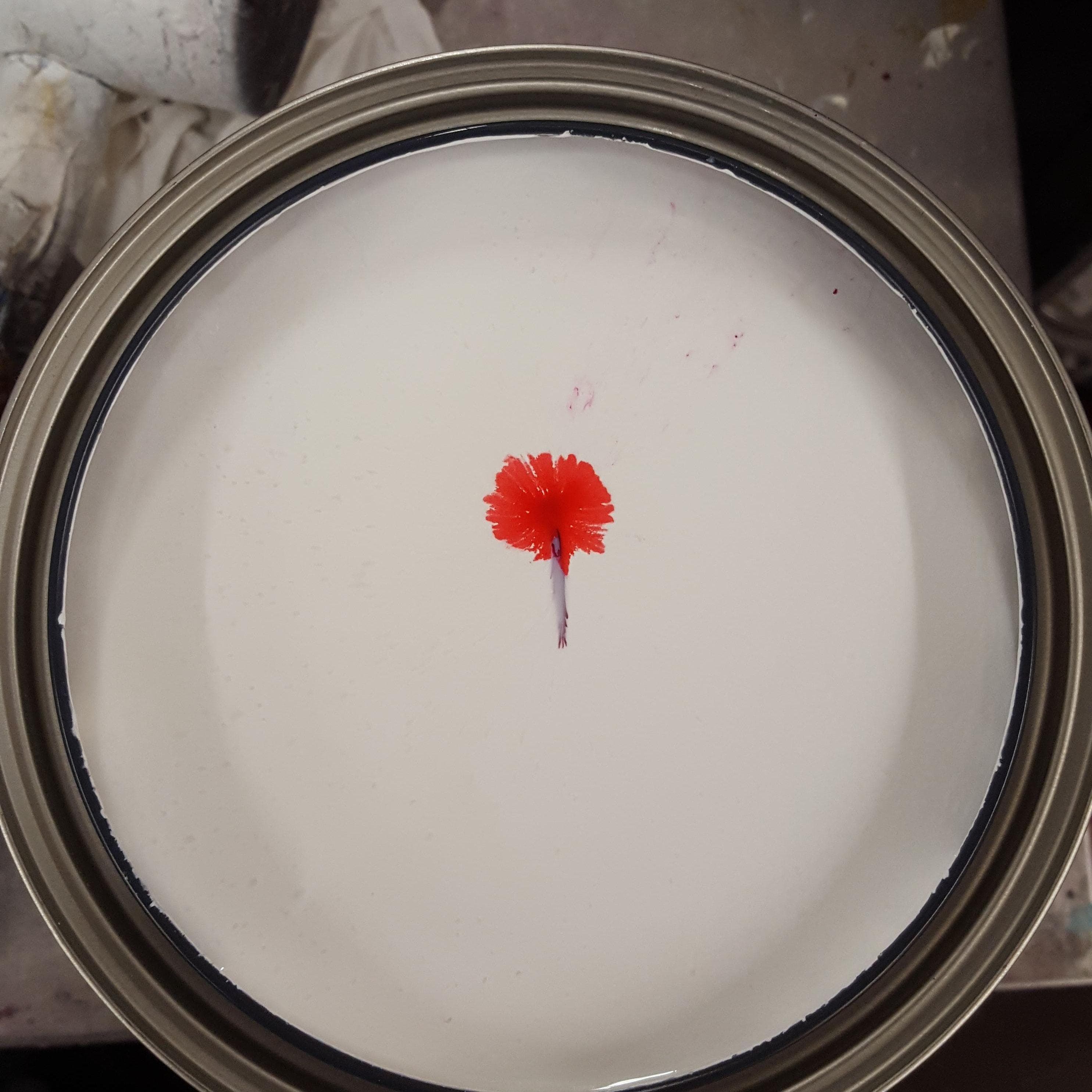 30 Cans of Unstirred Paint That Are Totally Works of Art