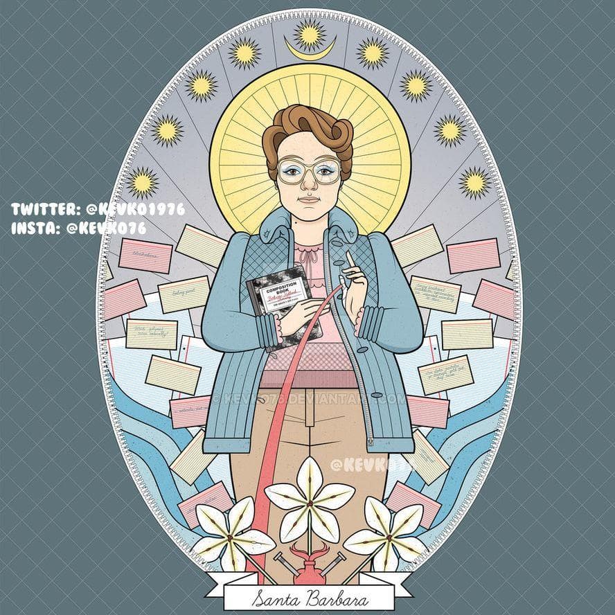 30 Incredible Examples of Barb Fan Art from Stranger Things