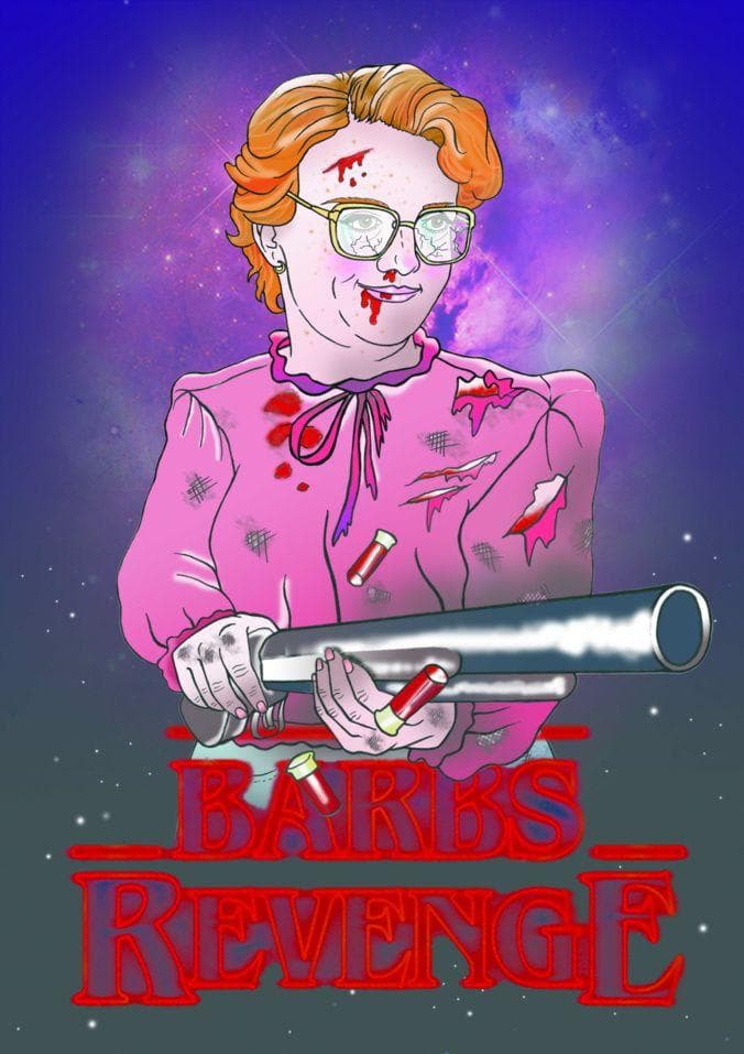 30 Incredible Examples of Barb Fan Art from Stranger Things