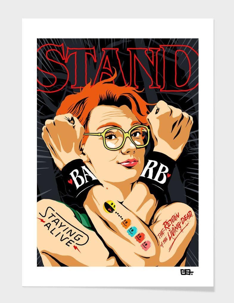 30 Incredible Examples of Barb Fan Art from Stranger Things