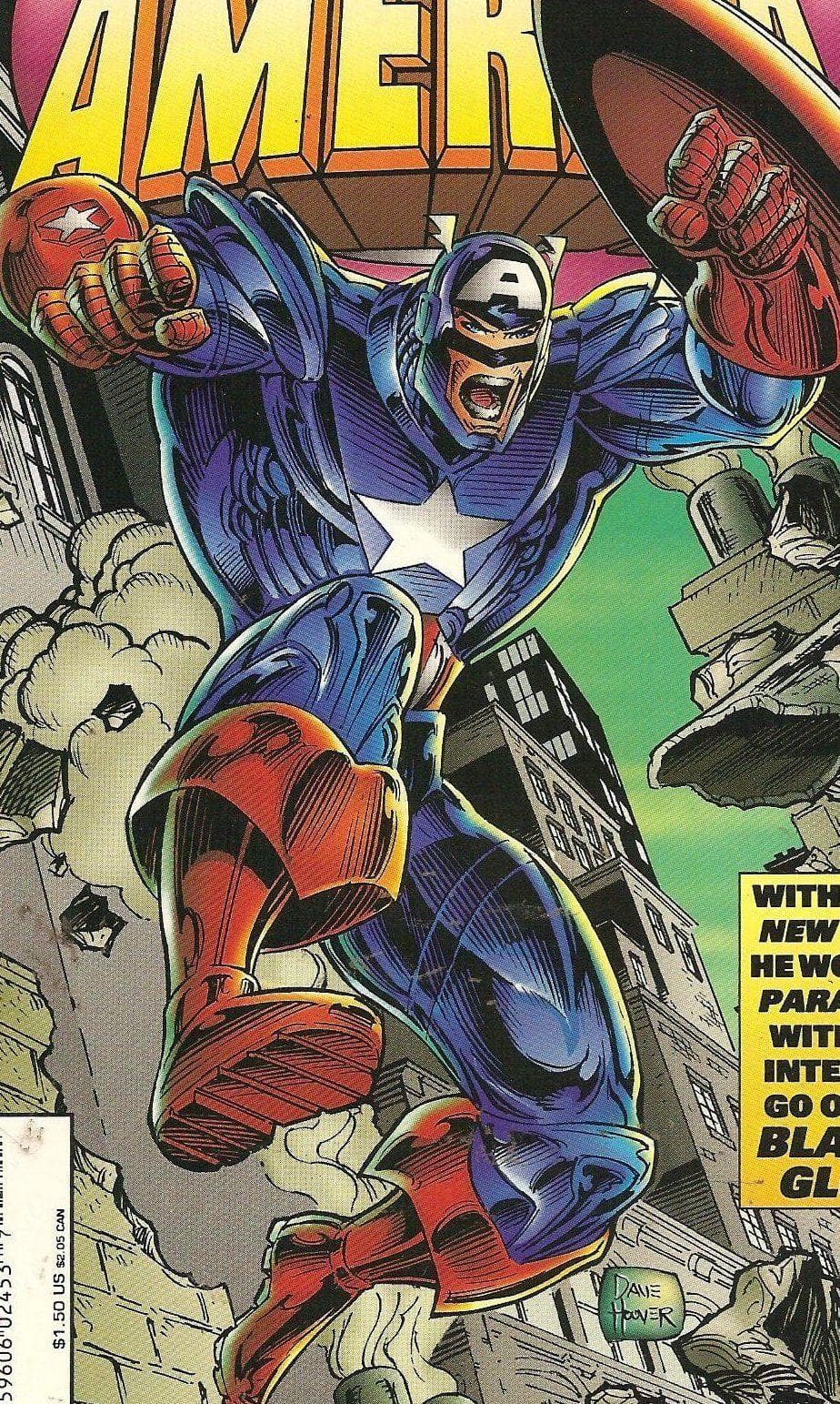 The Visual Evolution Of Captain America Since His Debut in 1941