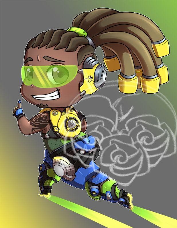 22 Adorable Chibi Versions of Overwatch Characters