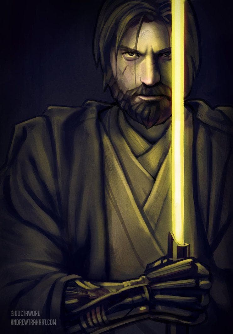 Star Wars Male Jedi Fan Art
