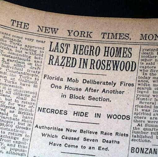 The Rosewood Massacre: How One Woman's Lie Started A Race War Which ...