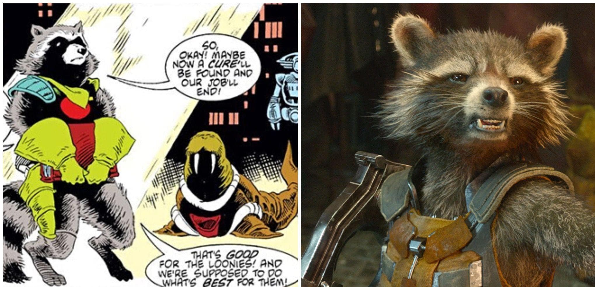 Rocket Raccoon Guardians Of The Galaxy Comic