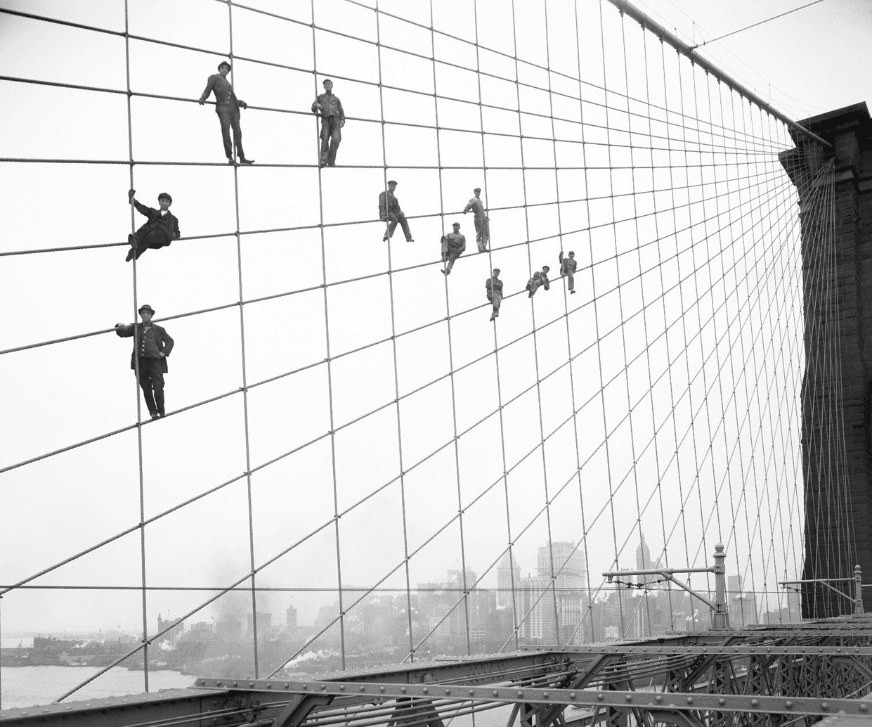 Why Building The Brooklyn Bridge Was a Brutal Undertaking