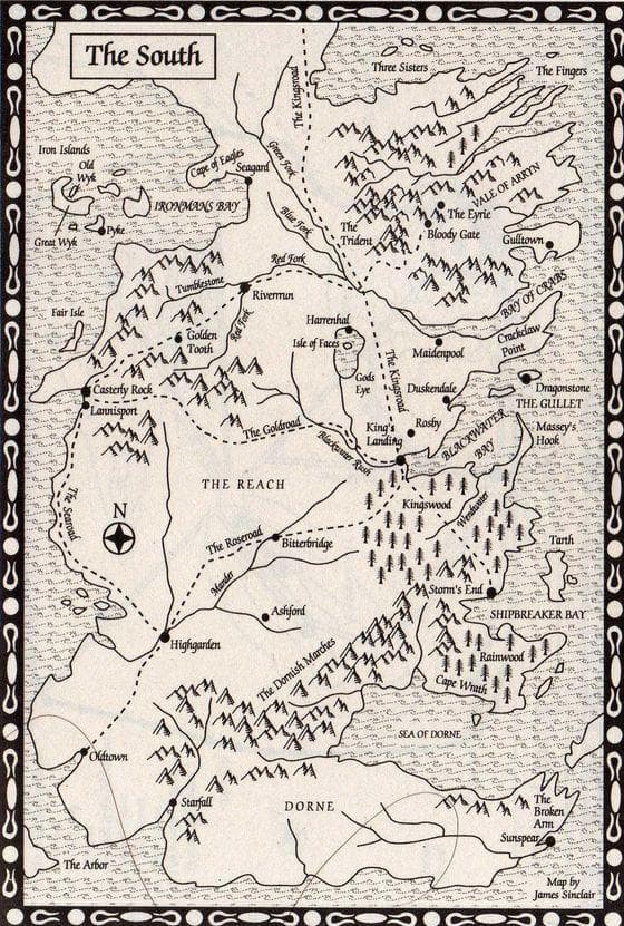 A Rundown Of Ever Major Place In The Game Of Thrones Universe