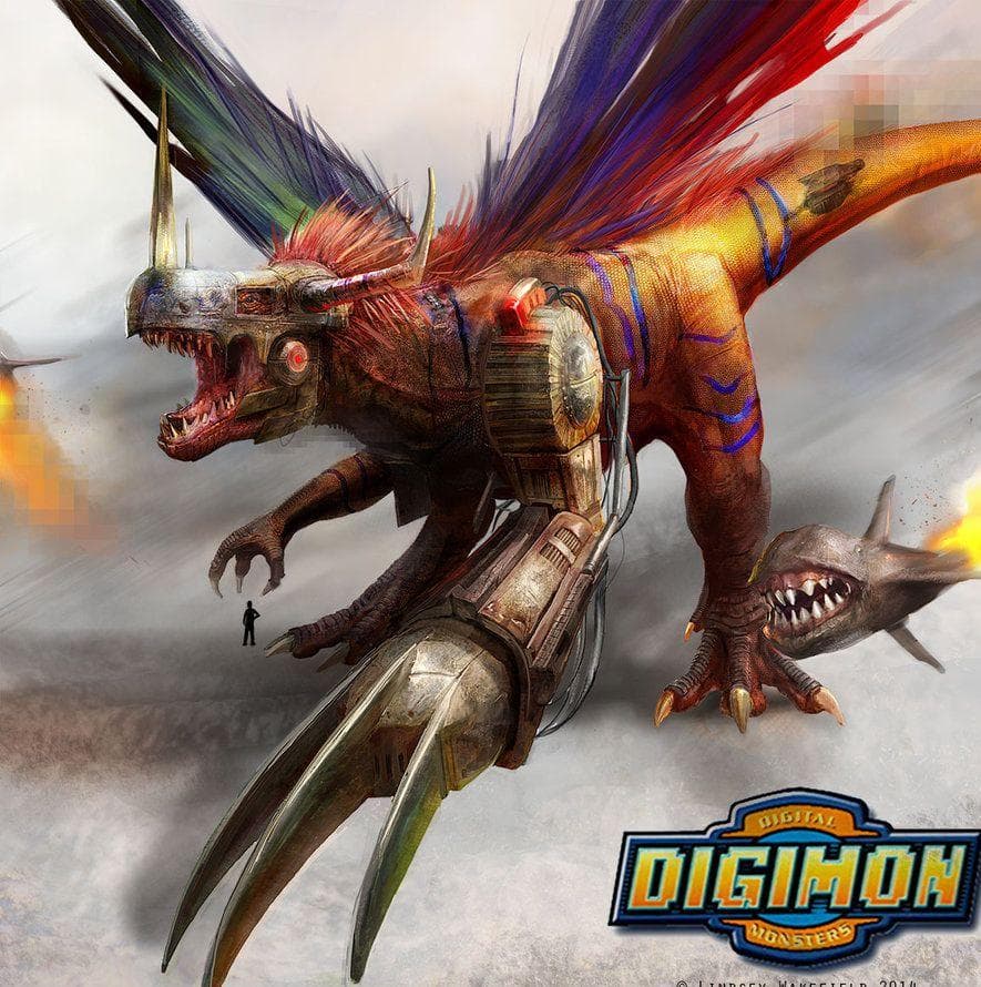 This Artist Creates Realistic Digimon That Are Truly Monsters