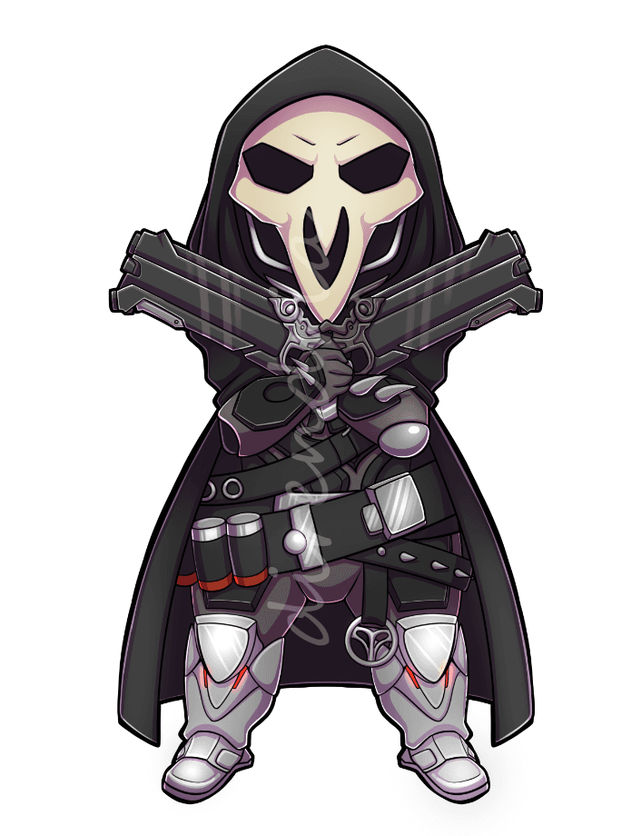 22 Adorable Chibi Versions of Overwatch Characters