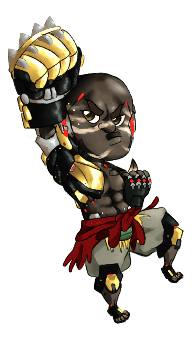 22 Adorable Chibi Versions of Overwatch Characters