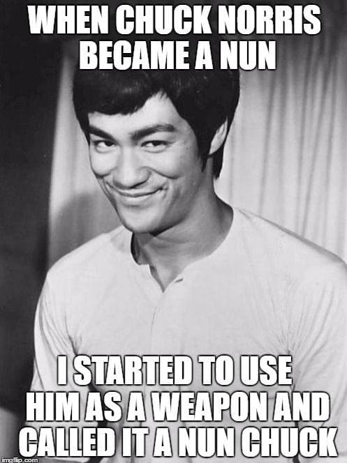 Bruce Lee Meme No Joke
