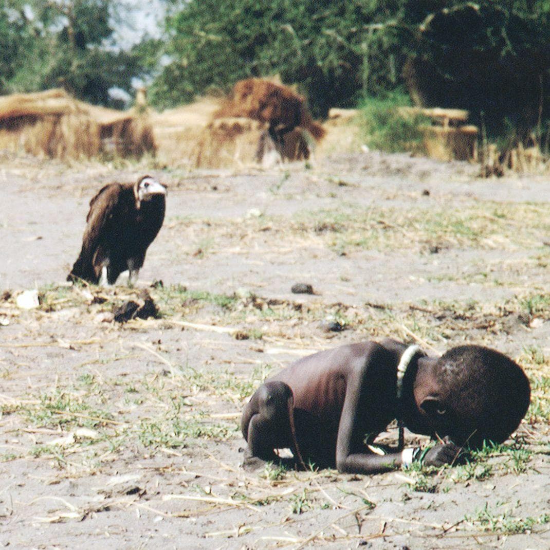 The Sad Story Behind The Photo Of The Vulture And The Little Girl