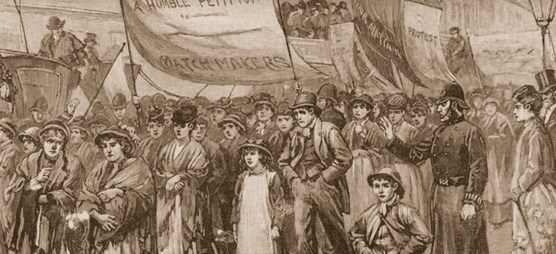 English Factory Laborers Worked With Toxic Chemicals Until Their Faces ...