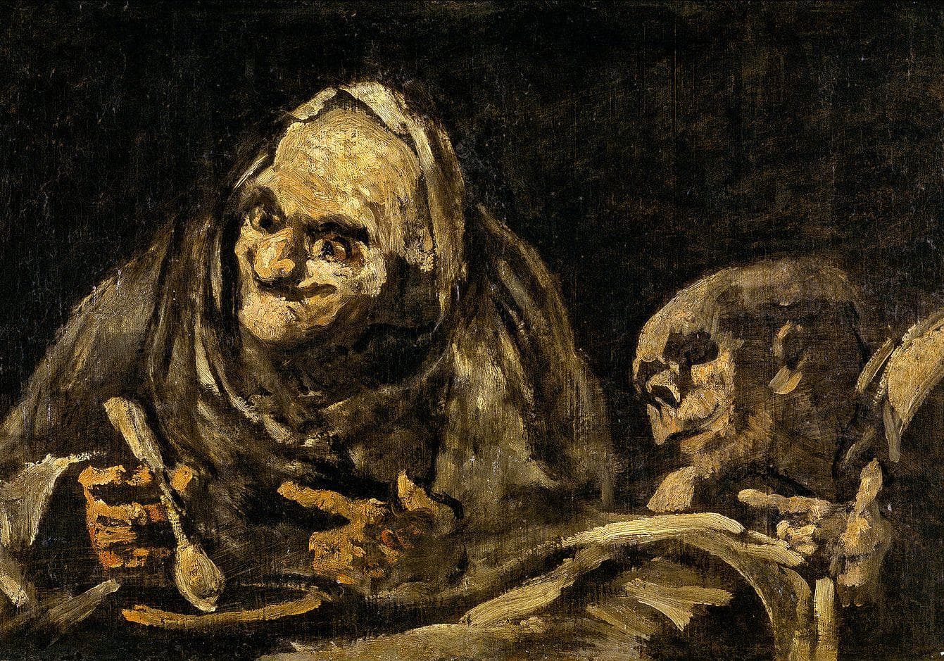 "Sin-Eating," The English Tradition Of Eating A Meal Off A Corpse's Chest