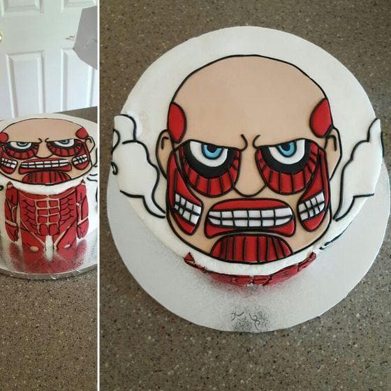 25 Incredible Anime Cakes That Are Almost Too Good To Eat