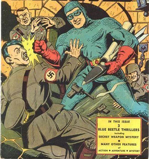 22 Times Comic Book Characters Have Punched Nazis In The Face