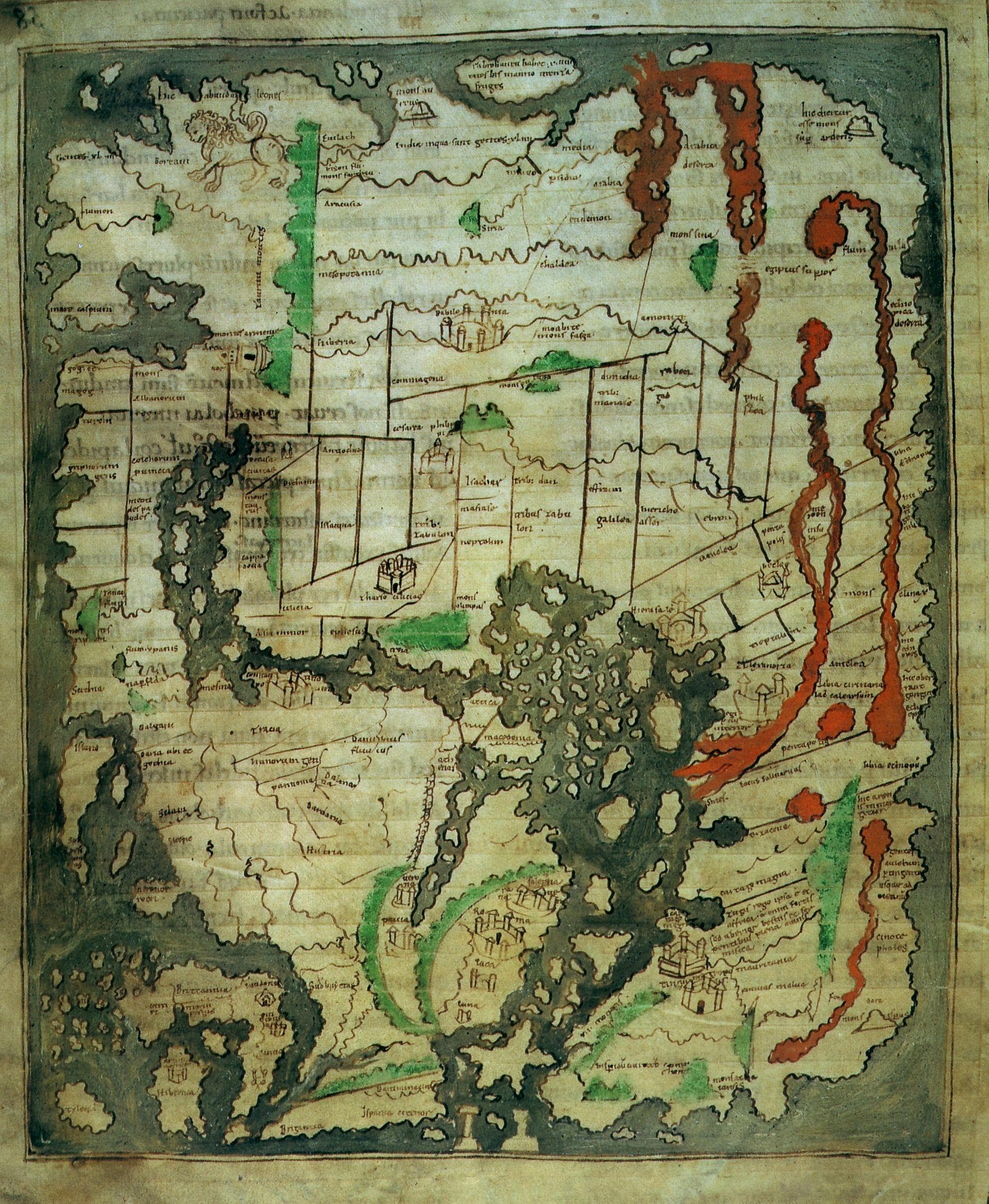 Weird Maps From The Middle Ages