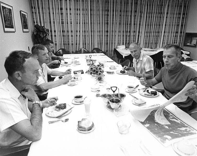 Historical Photos Of Old School Astronauts Being Hotshots On Earth