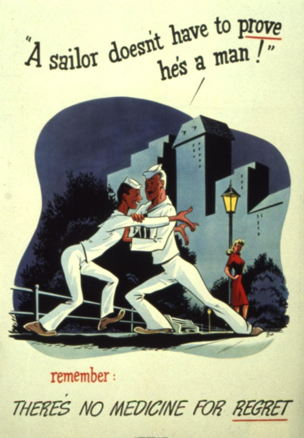 21 Ridiculously Over The Top World War II-Era STD Prevention Posters