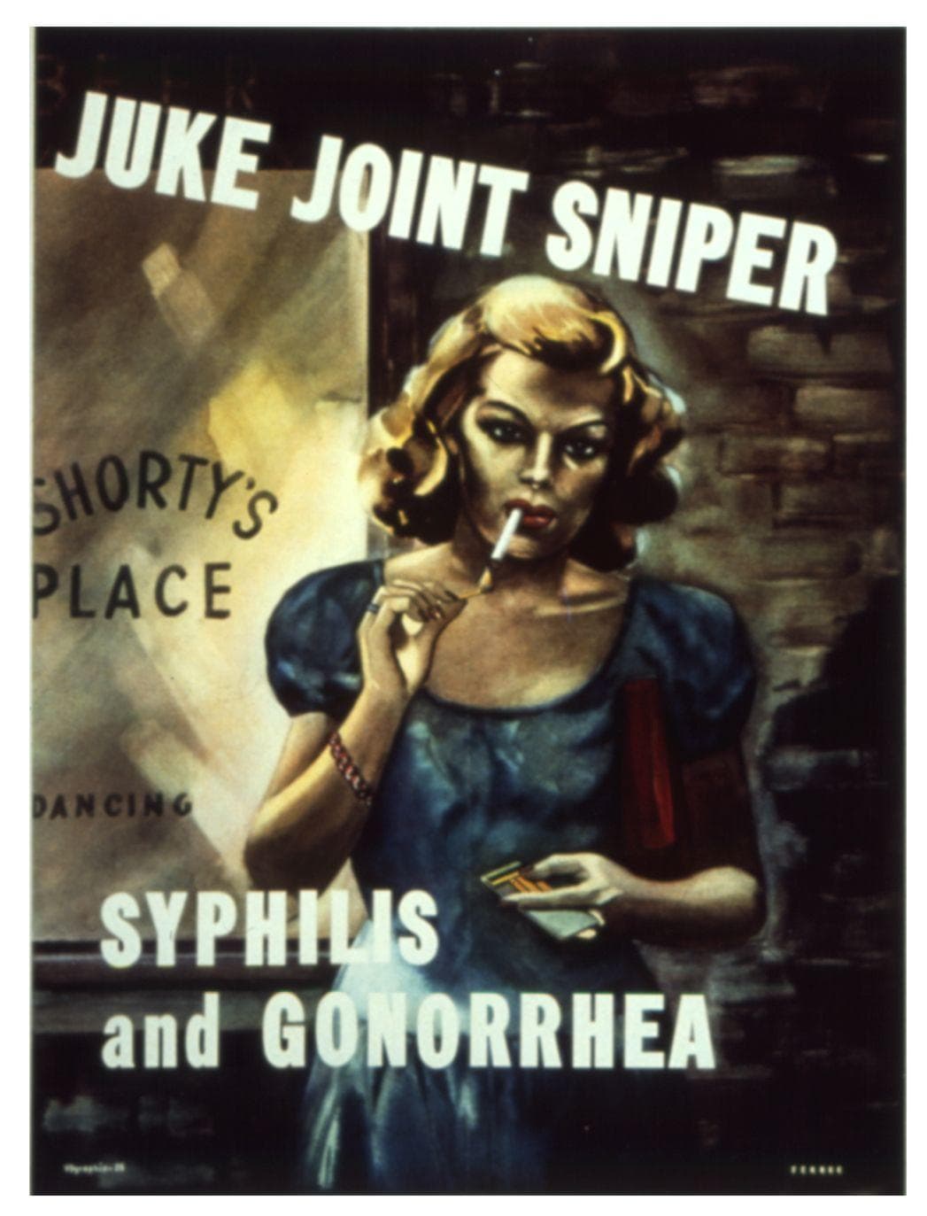21 Ridiculously Over The Top World War II-Era STD Prevention Posters