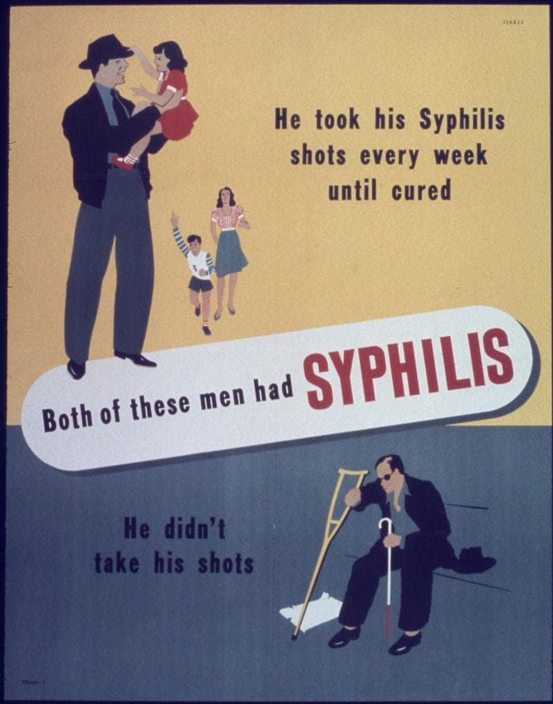 21 Ridiculously Over The Top World War II-Era STD Prevention Posters