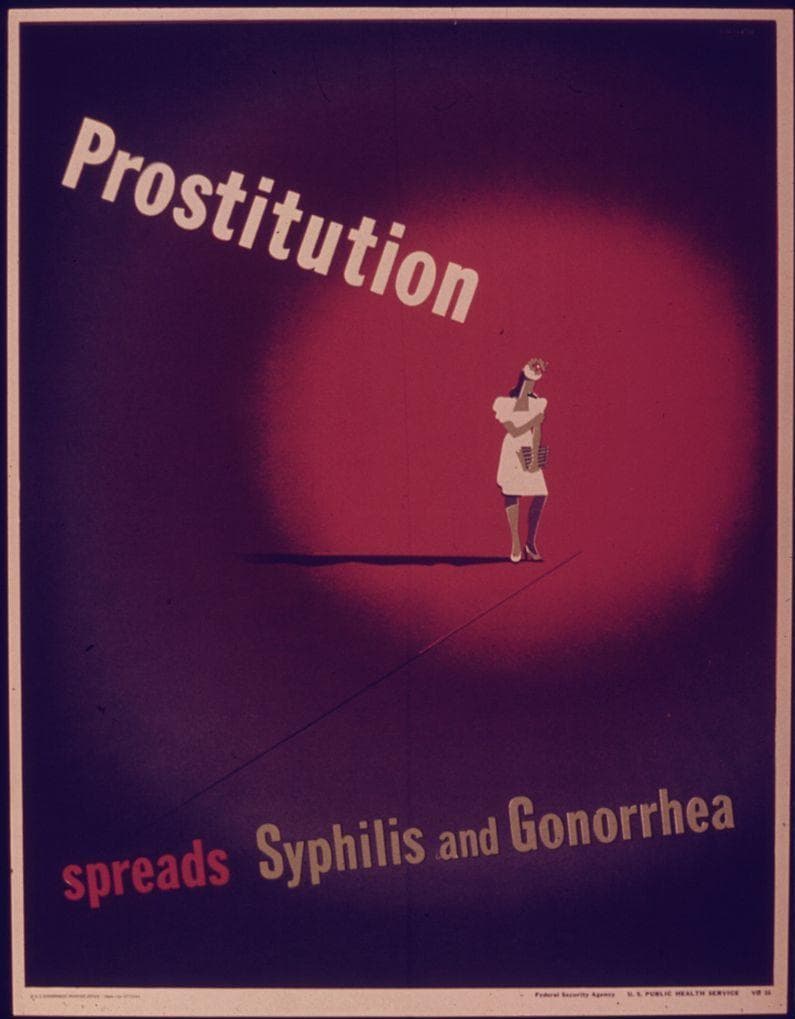 21 Ridiculously Over The Top World War II-Era STD Prevention Posters
