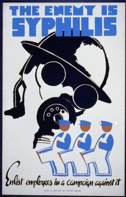 21 Ridiculously Over The Top World War II-Era STD Prevention Posters
