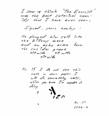 How To Tell If Someone's A Killer Based On Their Handwriting