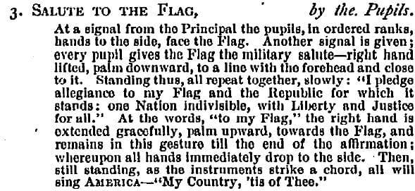 The Pledge Of Allegiance Was A Marketing Ploy Designed To Sell As Many ...