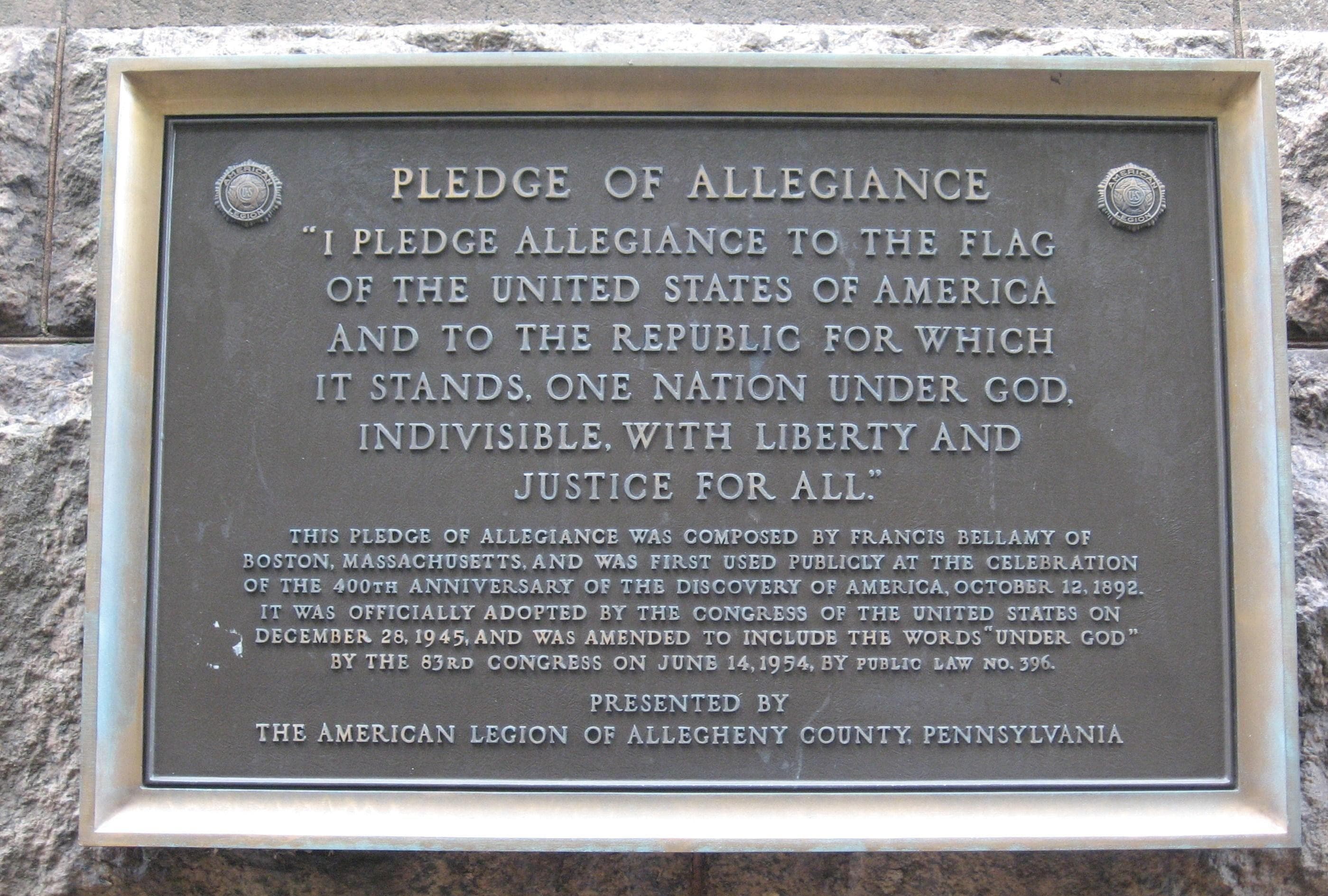 The Pledge Of Allegiance Was A Marketing Ploy Designed To Sell As Many ...