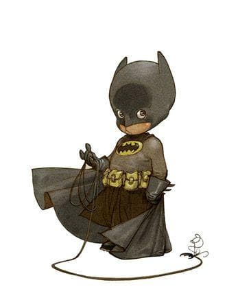 Baby Batman Drawings
