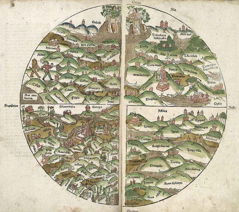 Here's What The First Map Makers Originally Thought The World Looked ...