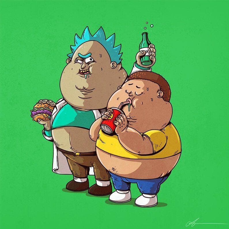 The Most Adorable Fat Pop Culture Characters By Alex Solis