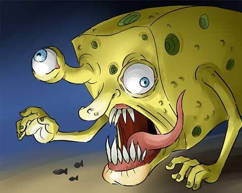 18 Creepy Spongebob Fan Art Creations That Went Too Far