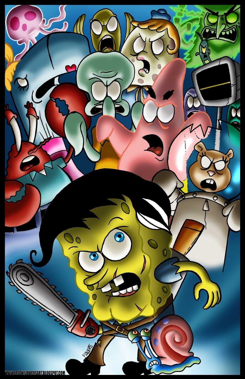 18 Creepy Spongebob Fan Art Creations That Went Too Far