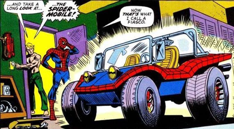 The Ridiculous History of the Spider-Mobile