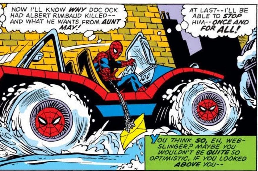 The Ridiculous History of the Spider-Mobile