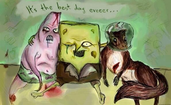 15 Dirty SpongeBob Fan Art Creations The World Really Didn't Need