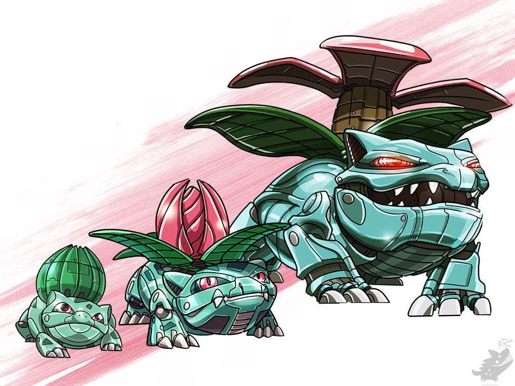 These Pokemon Have Some Seriously Badass Mecha Transformations