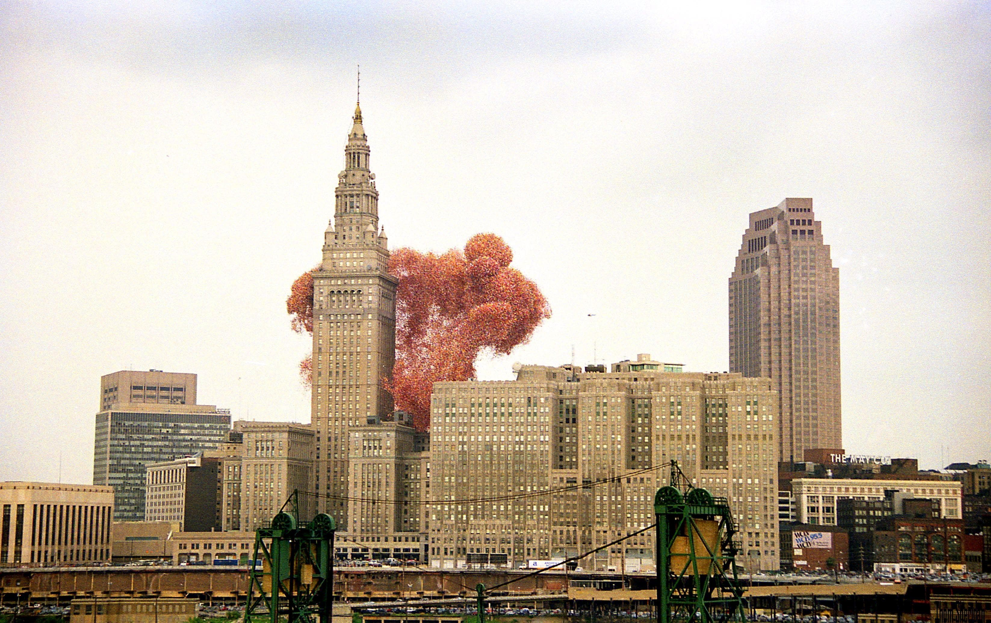 The Dark Aftermath Of When Cleveland Launched 1.5 Million Balloons Into ...