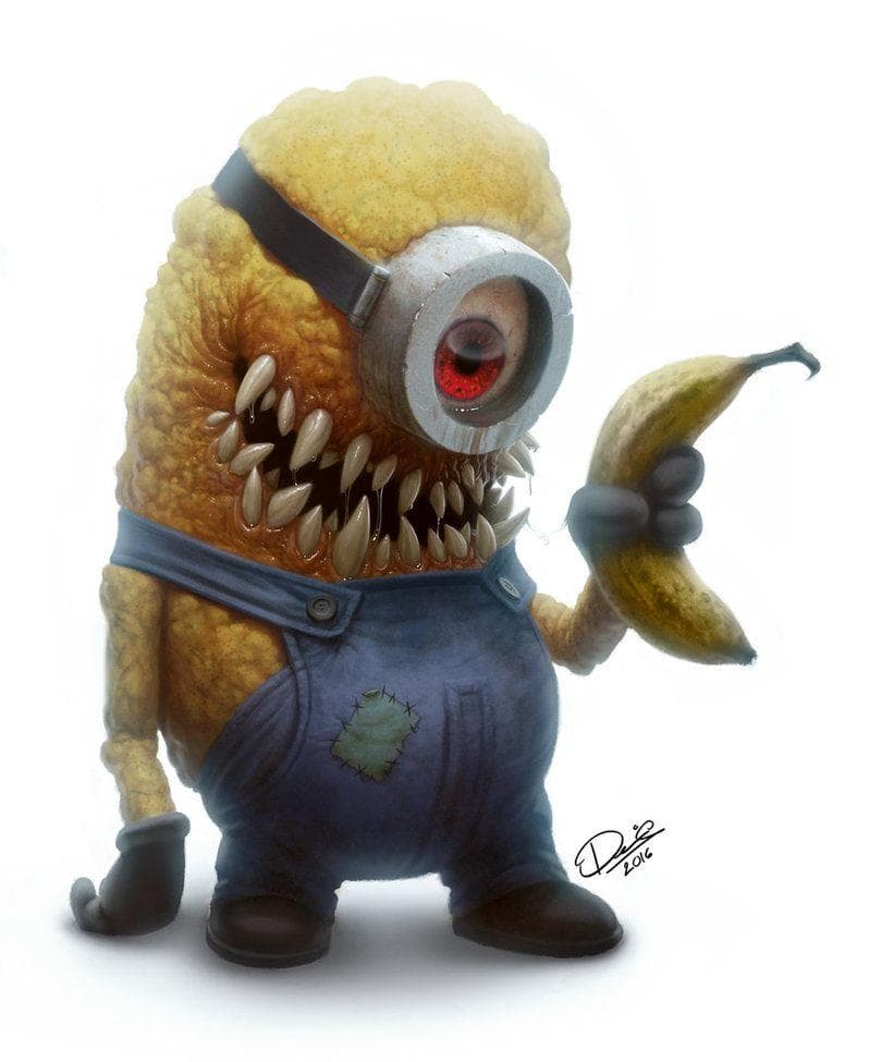 This Artist Turns Your Favorite Childhood Characters Into Horrible Monsters