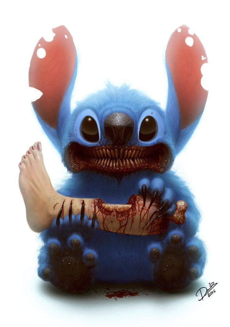 This Artist Turns Your Favorite Childhood Characters Into Horrible Monsters
